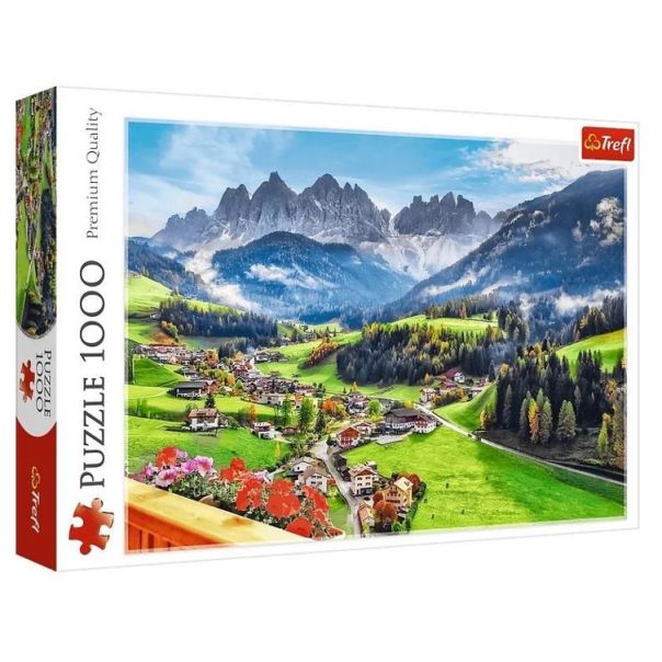 TREFL Puzzle Sveta Magdalena, Dolomiti, Italija - 1.000 delova