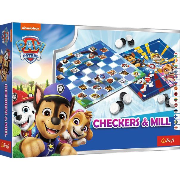 TREFL Društvena igra Mica i šah Paw Patrol 02860