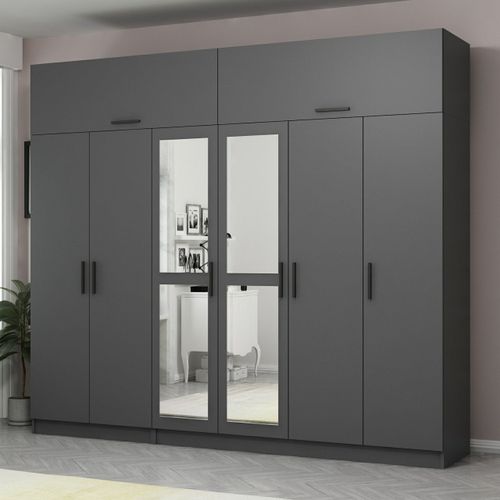 Kale - 5186 Anthracite Wardrobe