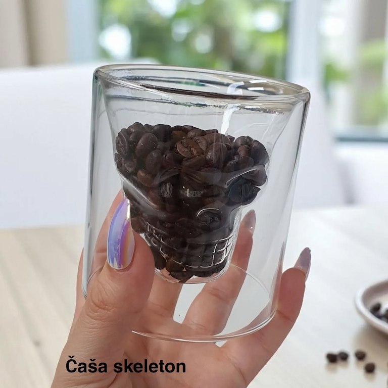 Čaša Skeleton h10cm