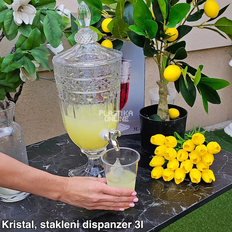 KRISTAL Stakleni Dispanzer 3L
