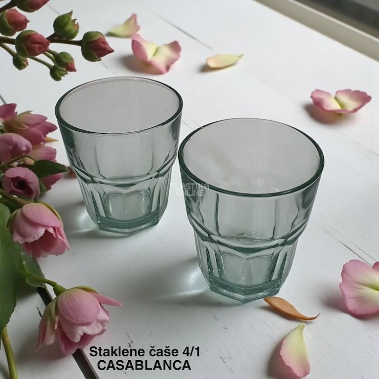 Set staklenih čaša 4/1 Casablanca