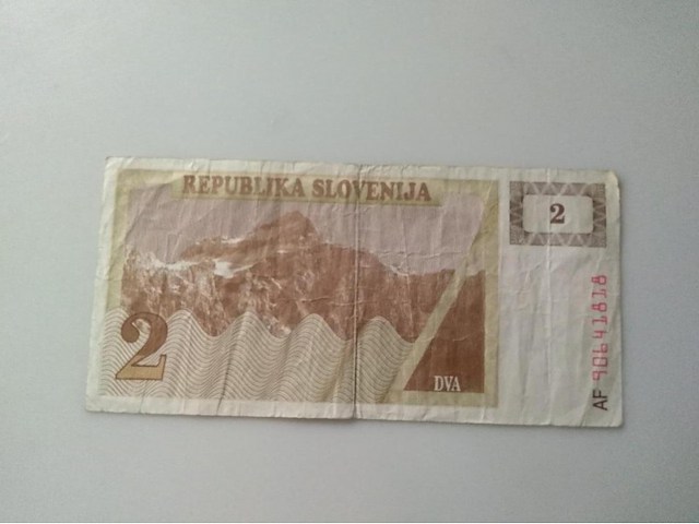 2 bona Slovenija  1991.