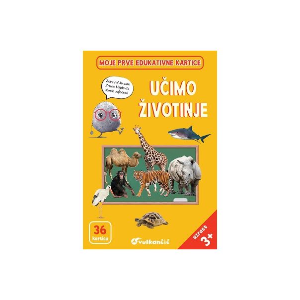 Zrnce kartice – Učimo životinje – latinica