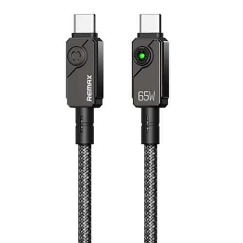 Swift Fast charging braided data cable 1.2M C36 65W(C-C) crni
