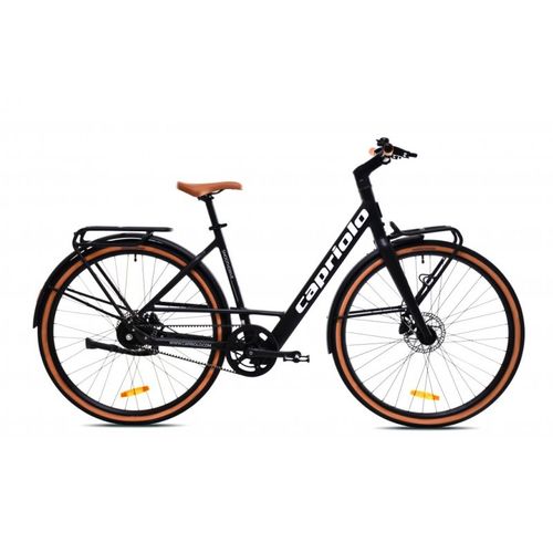CAPRIOLO E-BIKE BELT DRIVE crno-sivo 925841