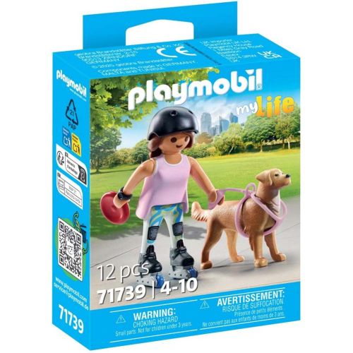 Playmobil My life Zabava na rolerima sa retriverom