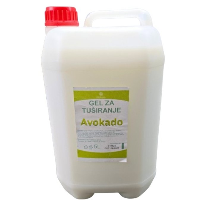 Gel za tuširanje, Avokado, 5l