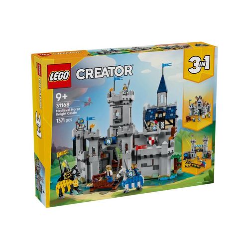 LEGO CREATOR EXPERT 31168 Srednjovekovni vitez konjanik i dvorac