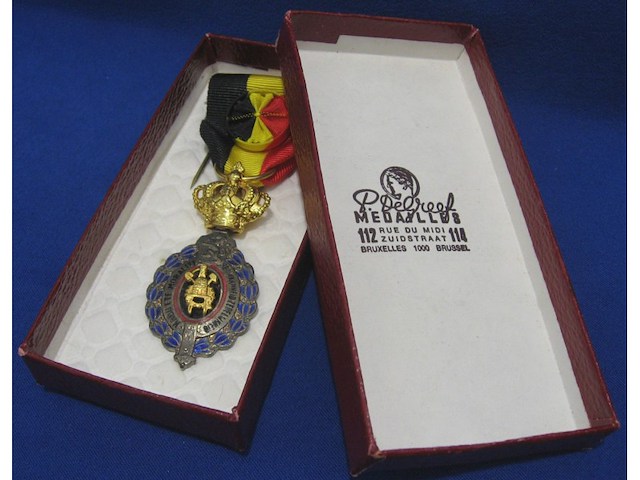 BELGIJSKI ORDEN MEDALJA 01