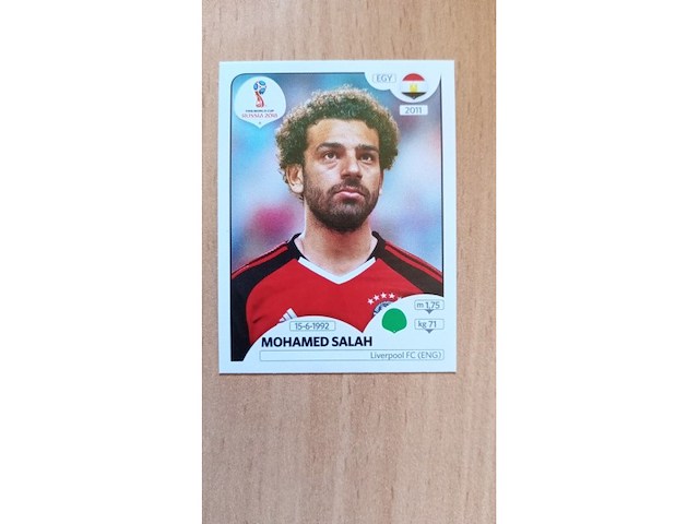 Panini Rusija Russia 2018 sličica broj 078 Salah