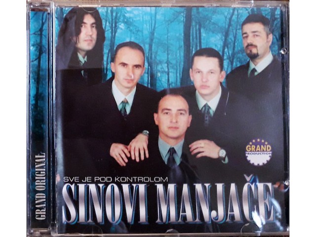 CD folk: SINOVI MANJAČE - SVE JE POD KONTROLOM (2002) M