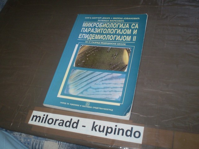 Mikrobiologija sa parazitologijom i epidemiologijom II