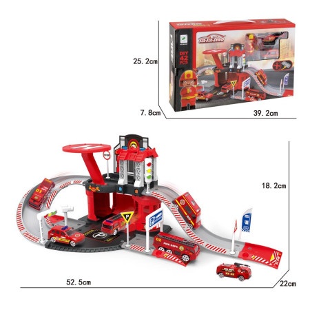 Set - Vatrogasna stanica sa vozilima ( MKK039714 )