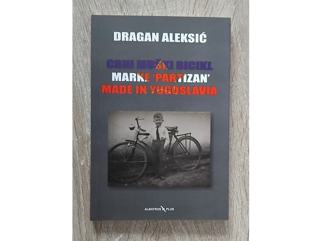 Crni muški bicikl marke Partizan made in Yugoslavia