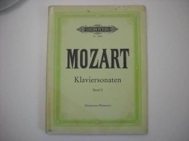 MOZART Klaviersonaten  deo II