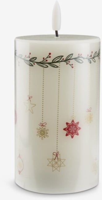 LED candle fi 8xH13cm SDP