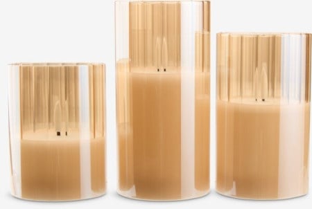 LED candle 3 pcs/pk