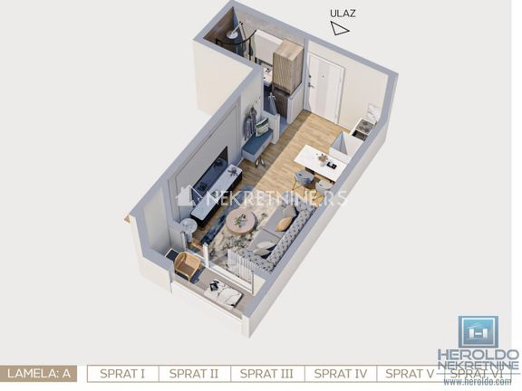 Stanovi u izgradnji - GARSONJERA
