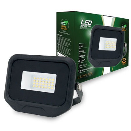Lumax LED reflektor ECO LUMRE-30W 6500K 2430lm ( 005297 )