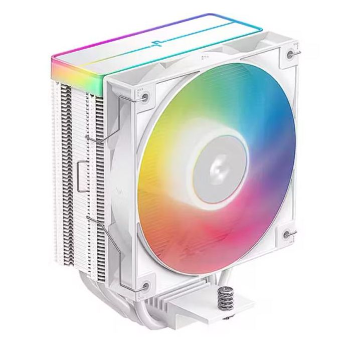 CPU Hladnjak DeepCool AG400 WH ARGB V2 BELI, 4 HeatPipe R-AG400-WHAMMN-GJD