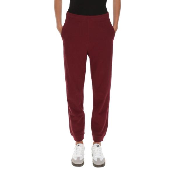 Champion-Crveni ženski donji deo trenerke Rib Cuff Pants