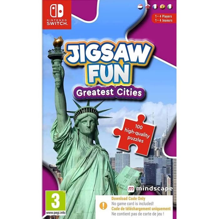 SWITCH Jigsaw Fun - Greatest Cities (Code in Box)