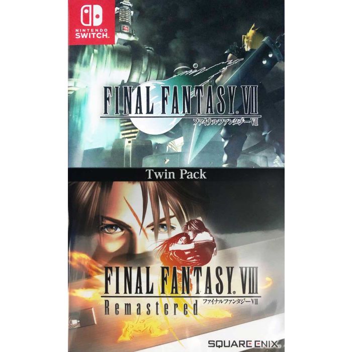 SWITCH FFVII and FFVIII Remastered Twin pack