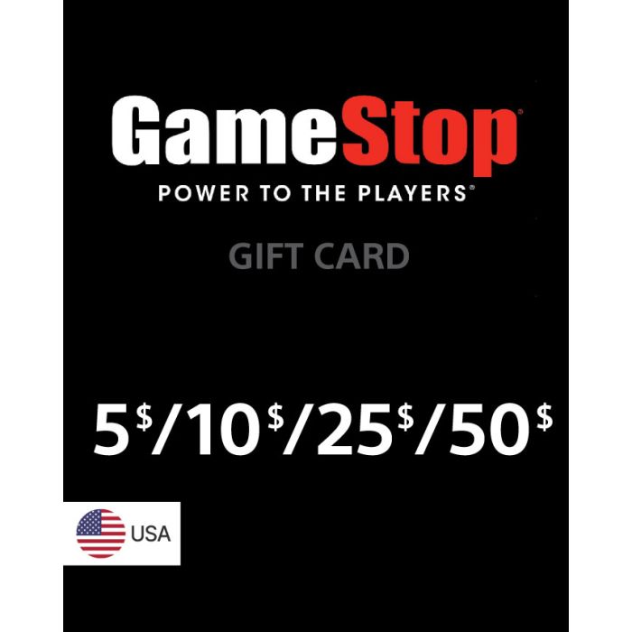 Game Stop - Gift Card (USA) / Digitalna dopuna
