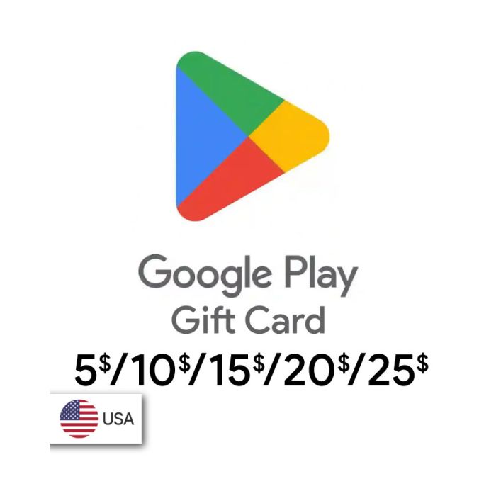 Google Play Gift Card (USA) / Digitalna dopuna (vaučer)