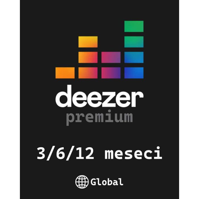 Deezer Premium Global (90 dana) / Digitalna pretplata