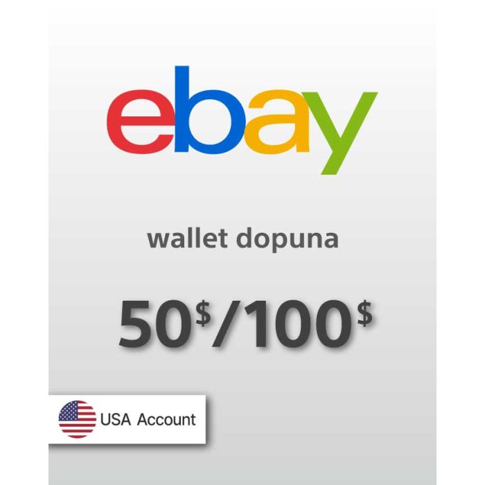 eBay Wallet Gift Card (USA) / Digitalna dopuna