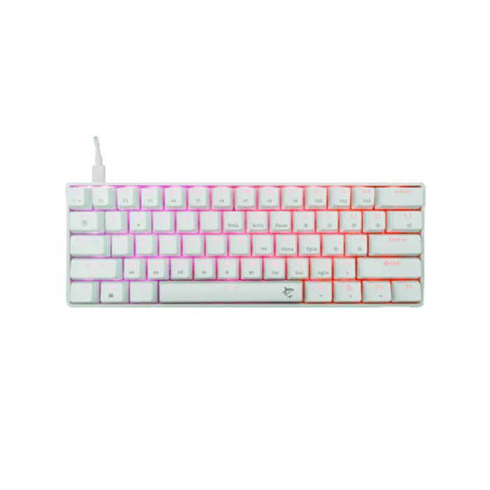 Tastatura White Shark Shinobi 2 White - Blue Switch 60% US
