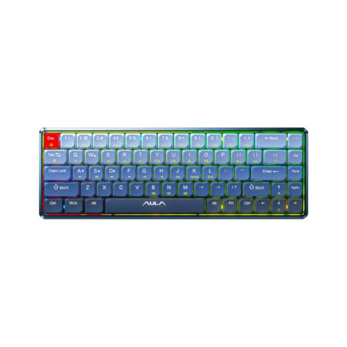 Tastatura Aula H68 Wireless Blue