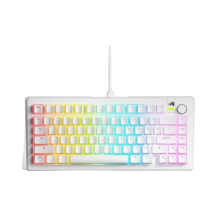 Tastatura Glorious GMMK 3 75% Pre-built ANSI Modularna White