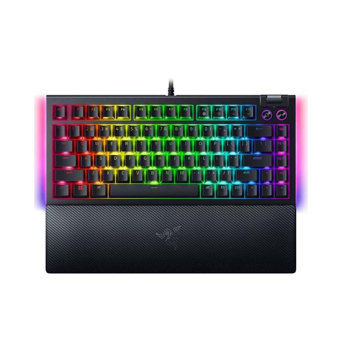 Tastatura Razer BlackWidow V4 75% Hot-swappable - Gaming US Black (mehanička)