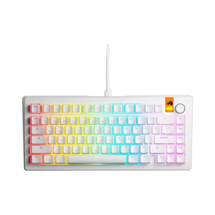 Tastatura Glorious GMMK 3 HE 75% Pre-Built Modularna White