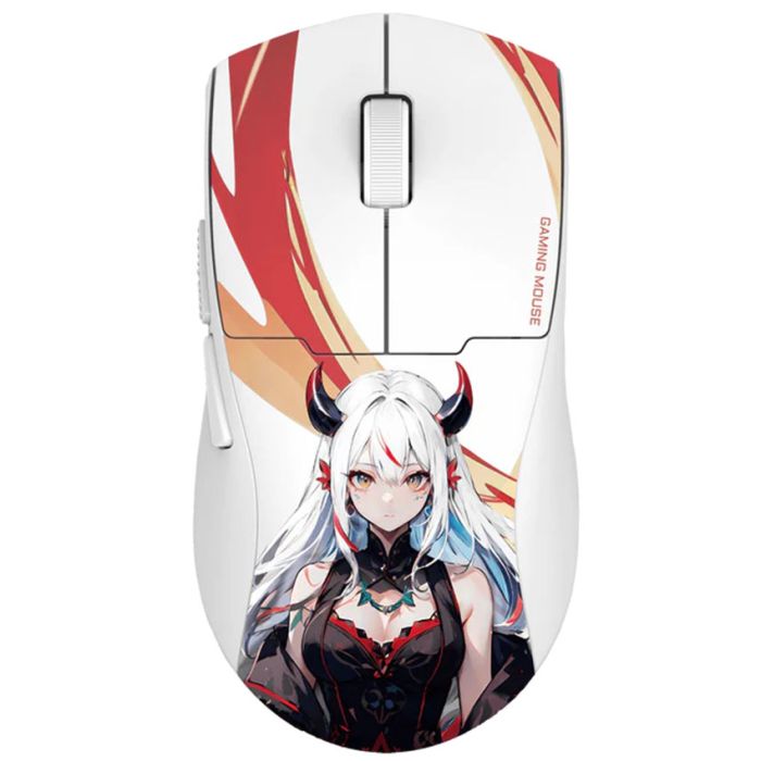 Miš Redragon K1NG Max AKG Wireless 2.4G/BT/Wired Gaming Mouse (King M918) White