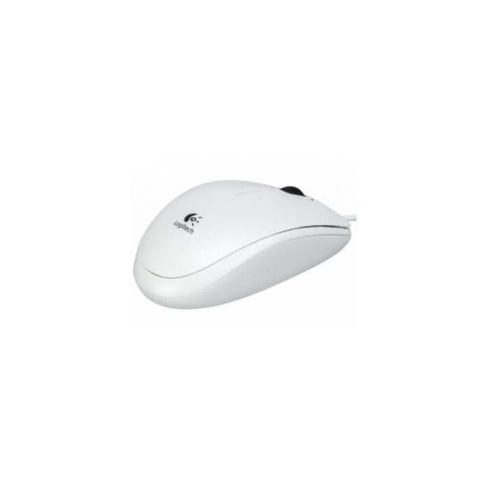 Miš Logitech B100 Optical USB White