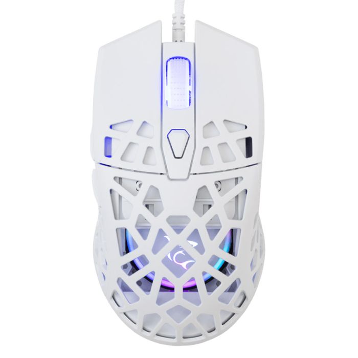 Miš White Shark GM 5018 CARADOC RGB White
