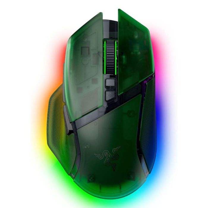 Miš Razer Basilisk V3 Pro 35K - Phantom Green