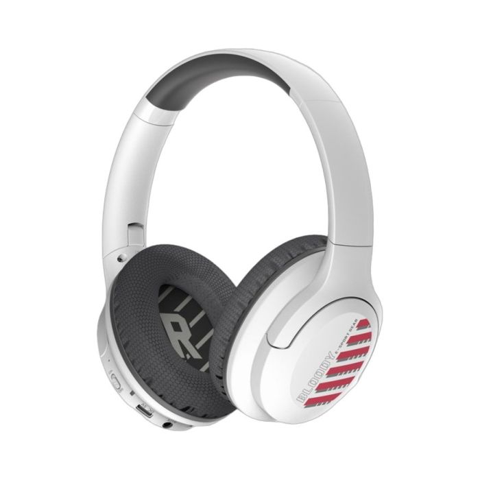 Slušalice A4 Tech Bloody MH360 Hybrid Diaphragm / Bluetooth / Bežične / Mikrofon / USB-C / White