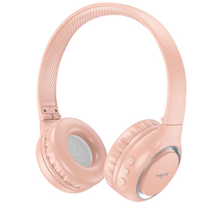 Slušalice MOYE Enyo Foldable BT Headphones Pink
