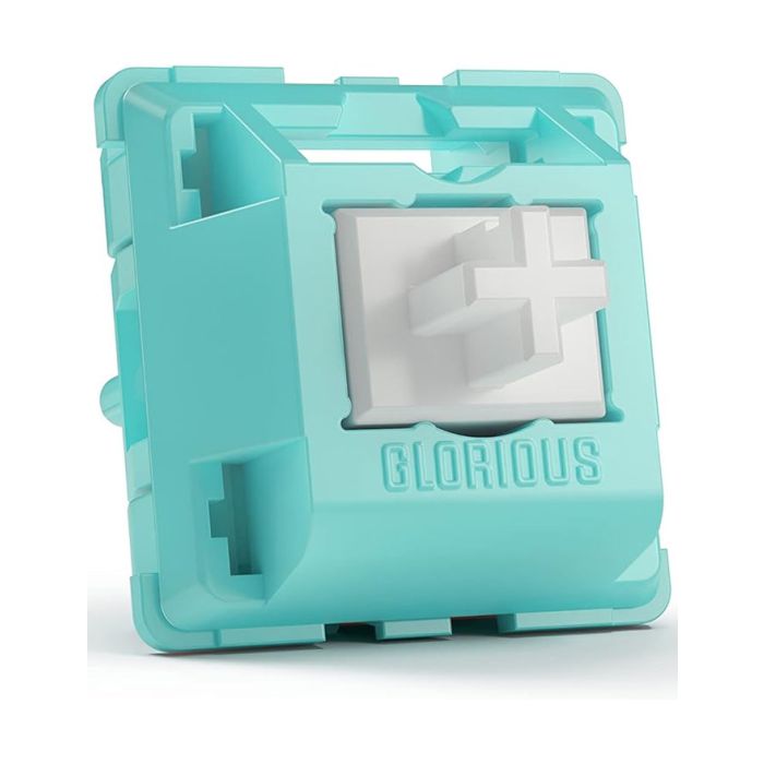 Svičevi za tastaturu Glorious Lynx prelubed Linear Switch - Light Blue 36kom