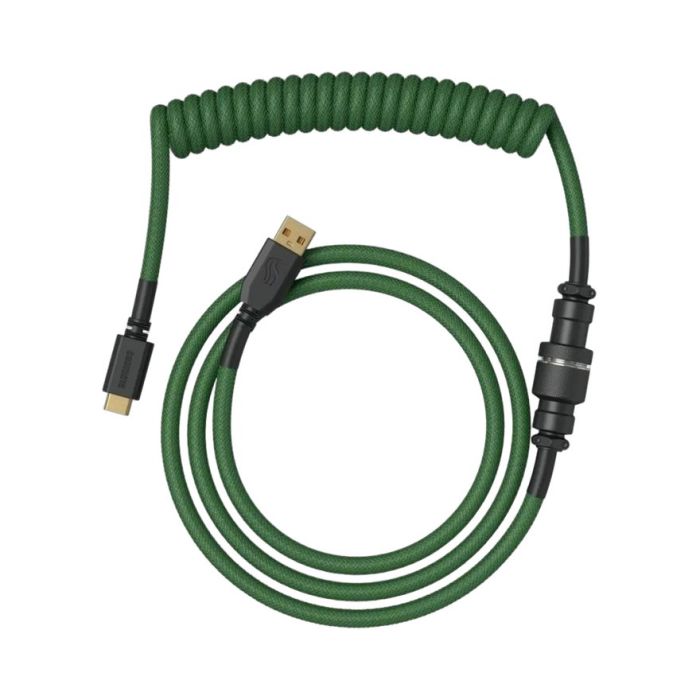 Kabl Glorious Coiled Cable USB-C Forest Green