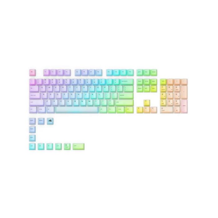 Keycaps Glorious Polychroma RGB Semi-Transparent (Kapice za tastaturu)