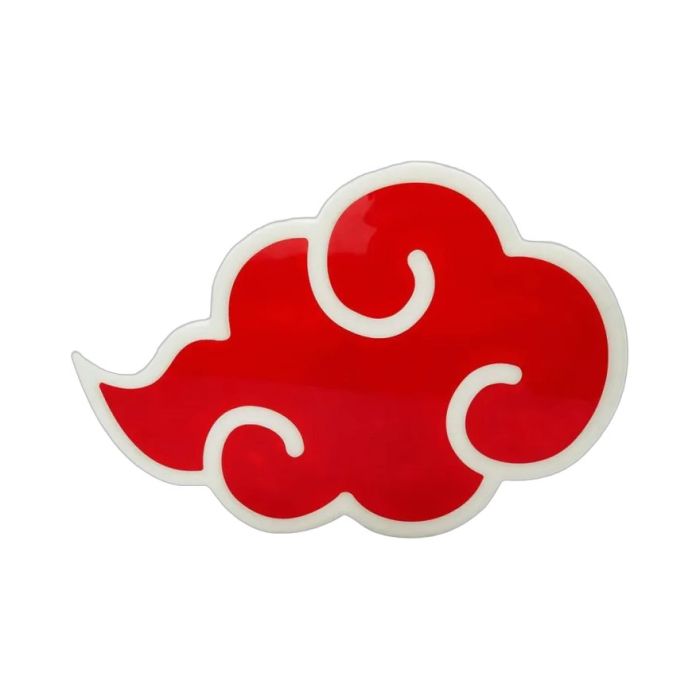 Lampa Abystyle Naruto Shippuden Akatsuki Cloud LED Red