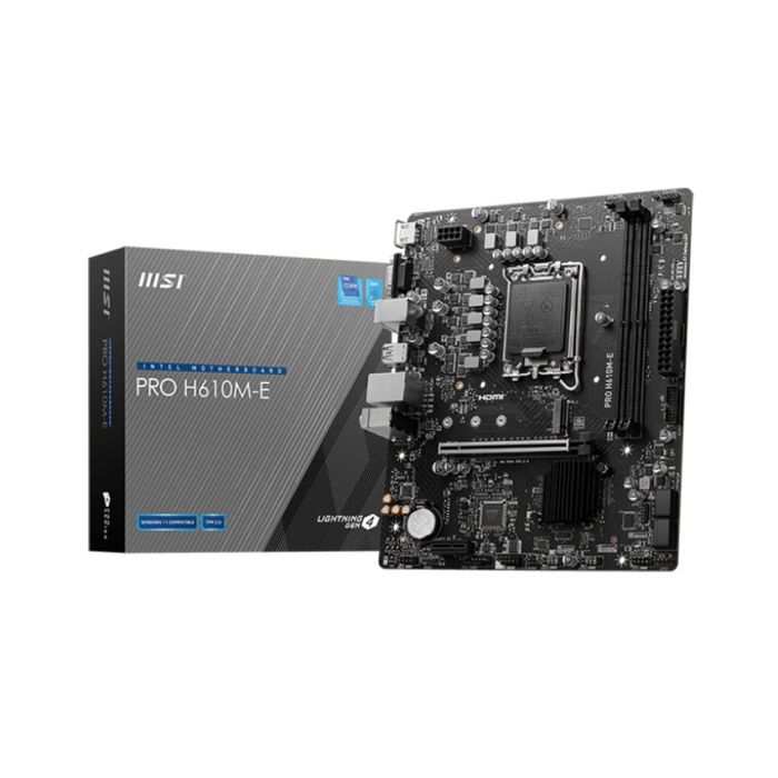 Matična ploča MSI PRO H610M-E