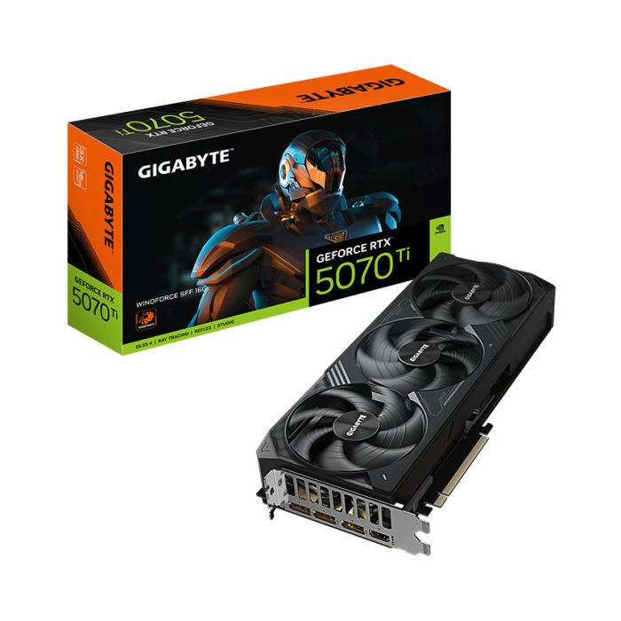 Grafička kartica Gigabyte GeForce RTX 5070 Ti WINDFORCE SFF16GB 256bit GV-N507TWF3-16GD rev. 1.0
