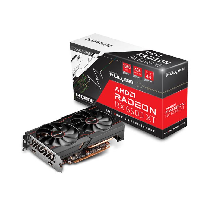 Grafička kartica Sapphire AMD Radeon RX 6500 XT Gaming OC Pulse 4GB 11314-07-20G